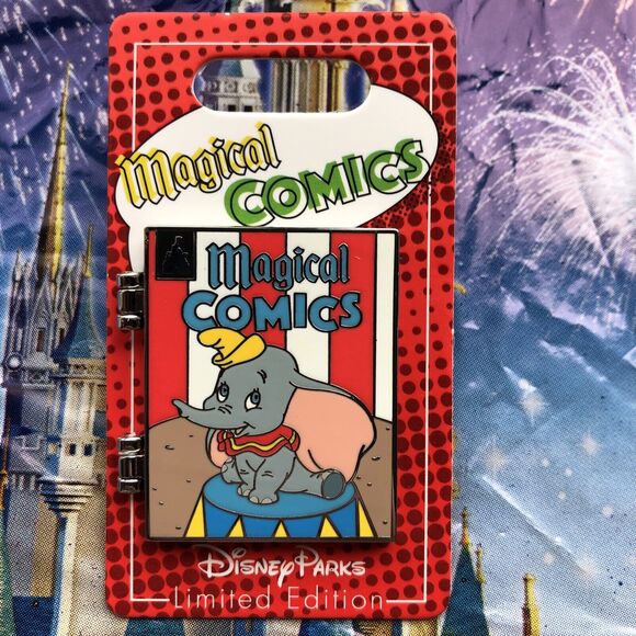 Disney | Accessories | Walt Disney World Parks 22 Dumbo Magical Comic ...